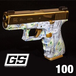 Glock 19 Custom Gold