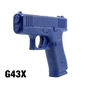 Blue Handgun