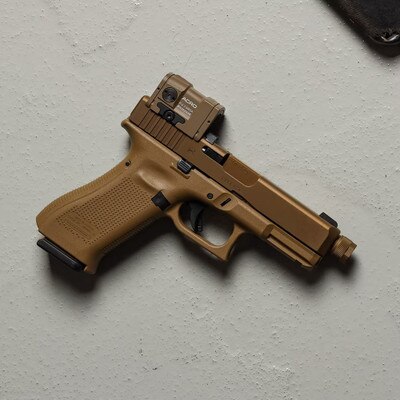 Colored Glock 19 Gen5 Factory Threaded Barrels