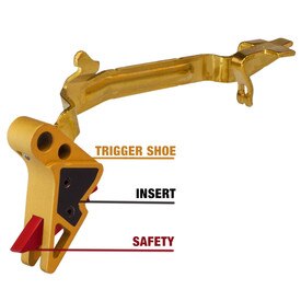 gold glock trigger