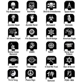 hello kitty glock back plate