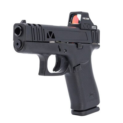 GS Custom G43X 9mm - Optic Ready Pyramid Cut Slide w/ 507K