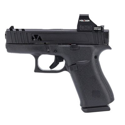 GS Custom G43X 9mm - Optic Ready Pyramid Cut Slide w/ 507K