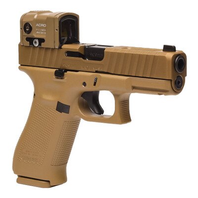 GS Glock 19X w/ PVD FDE Noveske DM Slide and Barrel Kit & FDE Aimpoint ...