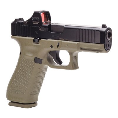 GS Optiquipped SCS Glock 45 Gen5 MOS Battlefield Green 9MM