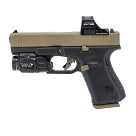 GS Performance Custom G19 Gen5 9mm Midnight Bronze w/ Holosun 507C and ...