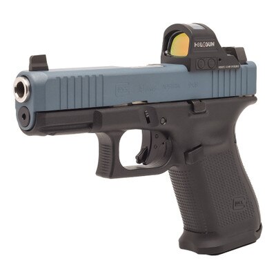 GS Custom G19 Gen5 Titanium Blue 9mm w/ Holosun 507C