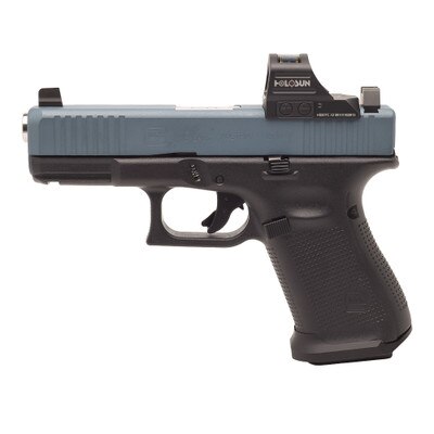 GS Custom G19 Gen5 Titanium Blue 9mm w/ Holosun 507C