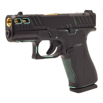 Glock 43X MOS Orca Black & Tiffany 9mm