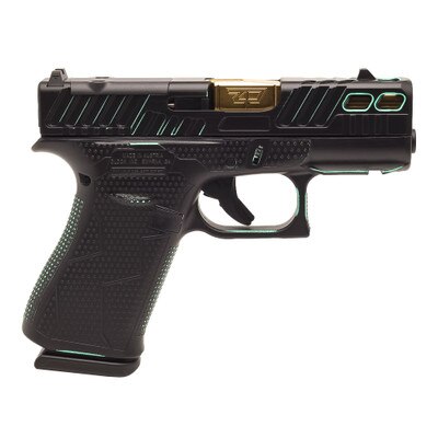 Glock 43X MOS Orca Black & Tiffany 9mm