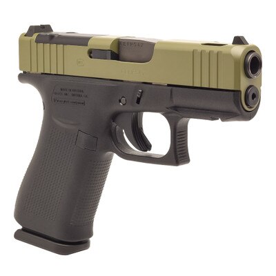 Glock 43X w/ GS C Cut Bazooka Green Slide