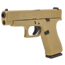 Glock 43X Happy Little Trees Custom 9mm w/ Zaffiri Precision Gold Barrel