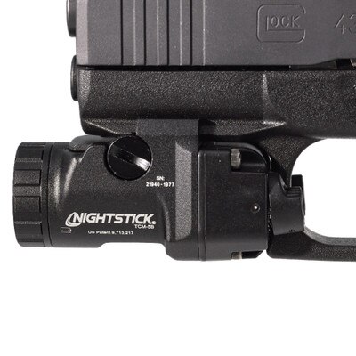 Nightstick Subcompact Weapon-Mounted Light for Narrow Rail Handguns