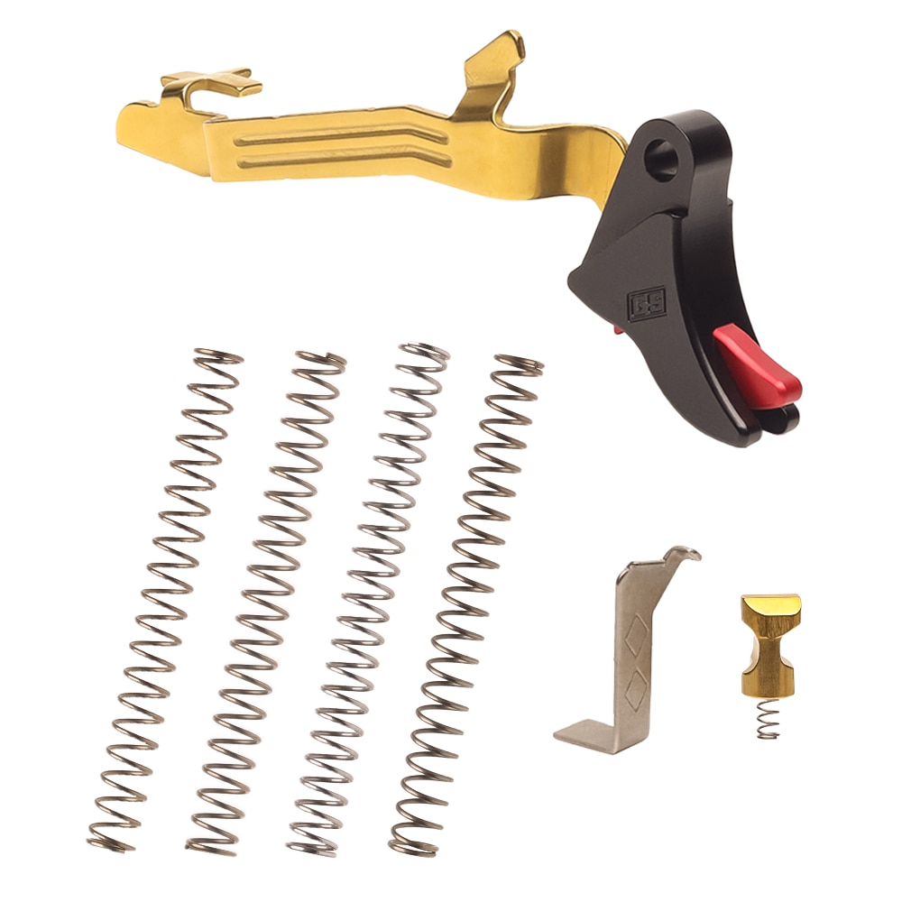 GS Complete Curved Pyramid Trigger V2 for G42/43/43X/48 | Best Glock ...