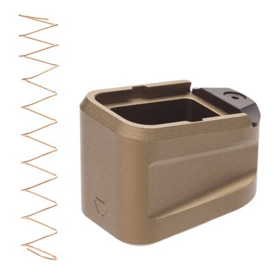 Strike Industries Aluminum Magazine Extension for Glock 19/17/22