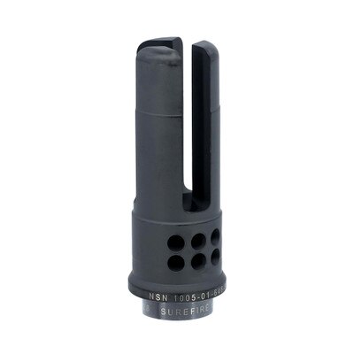 Surefire Warcomp 5.56 Flash Hider/Suppressor Adapter - 1/2x28 - Black