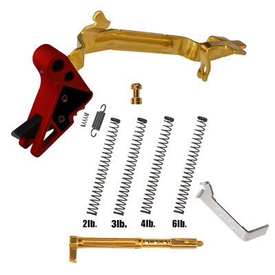 GS Ultimate Flat Face Pyramid Trigger V2 - .40 & .357 | Best Glock ...