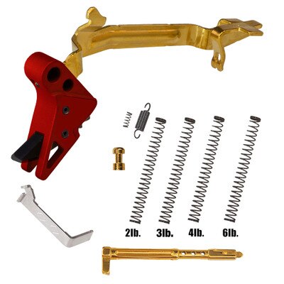 GS Ultimate Flat Face Pyramid Trigger V2 - 10mm | Best Glock ...