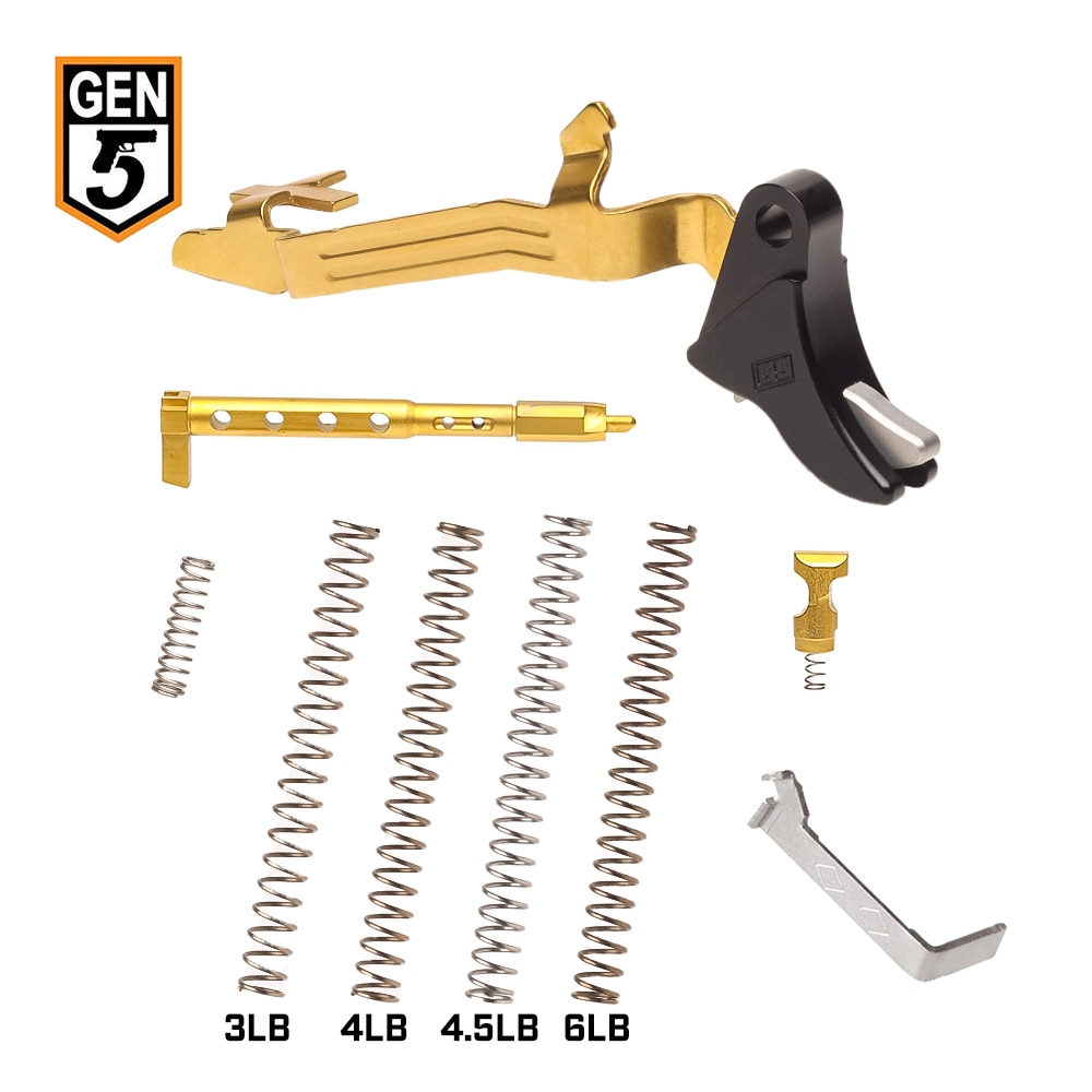 GS Ultimate Curved Pyramid Trigger V2 for Gen5 Glocks | Best Glock ...